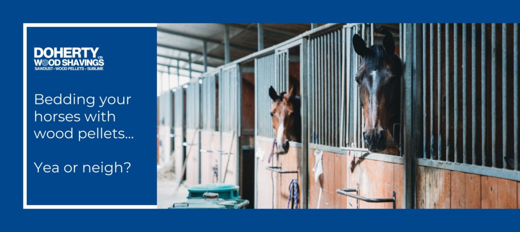 What are The Benefits of Wood Pellet Bedding? - Open Equine