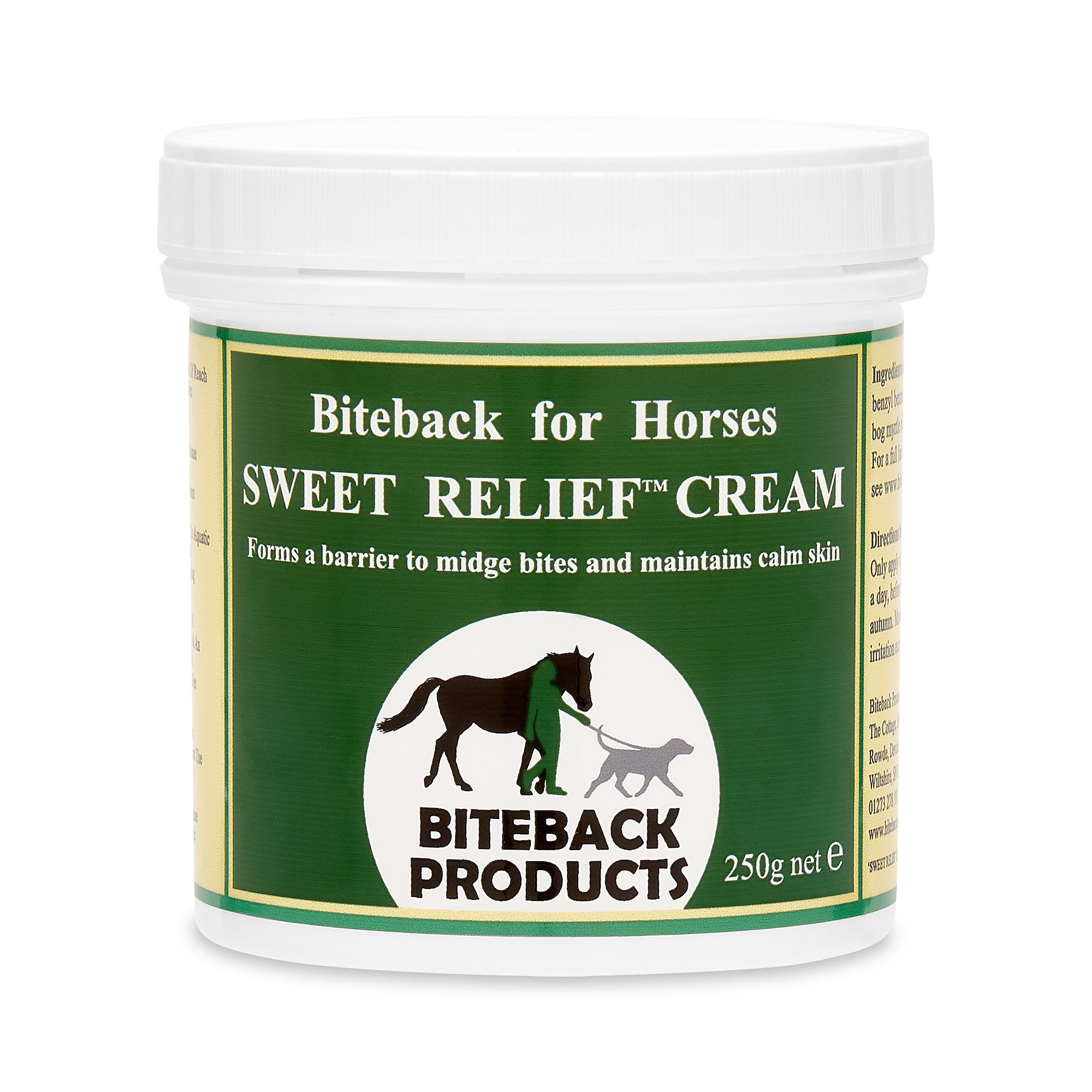 ‘Sweet Relief’ Midge Barrier Cream for Itchy Horses 250g - Open Equine