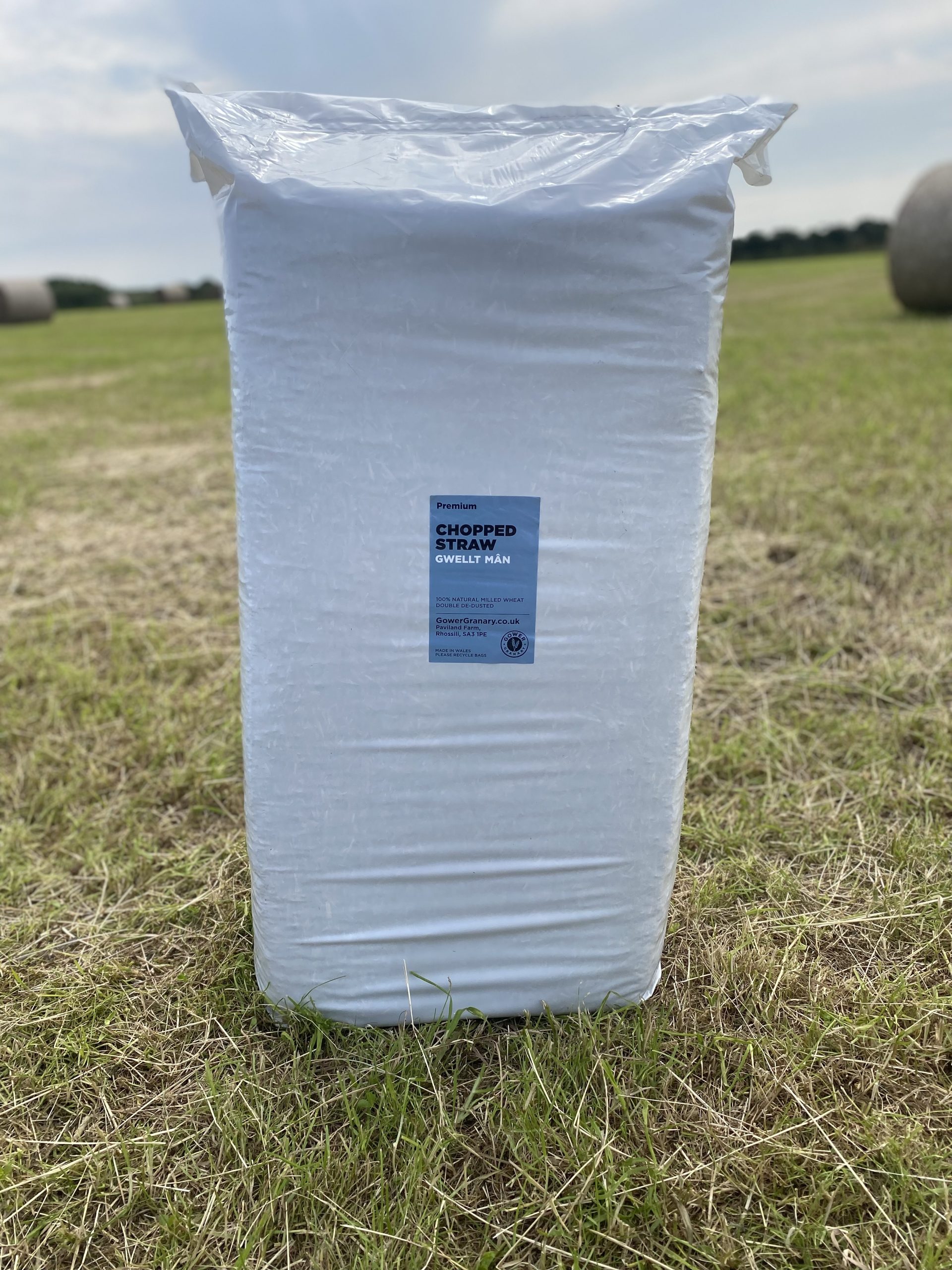 Premium Chopped Bedding Wheat Straw - Open Equine